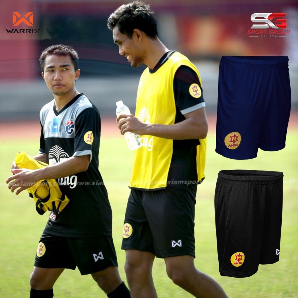 WARRIX กางเกงฟุตบอล กางเกงซ้อม โลโก้ M150 WP-1509FTBM3 สินค้าลิขสิทธิวอริกซ์แท้ 100% | Shopee ...