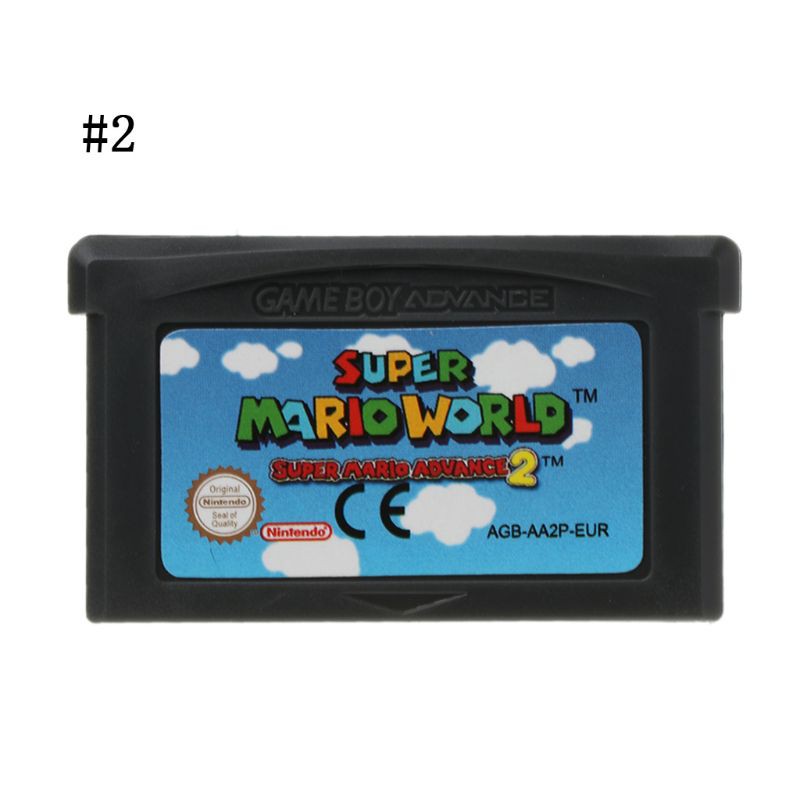 Misa Nintendo Game Boy Advance Gba การ์ดเกมคอนโซล Super Mario Advance 1 ...