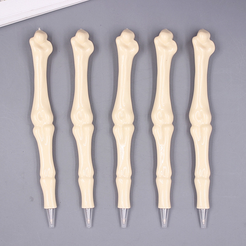 100pcs Pen Bone Shape Ballpoint Pen New Gift School Office Stationery ...