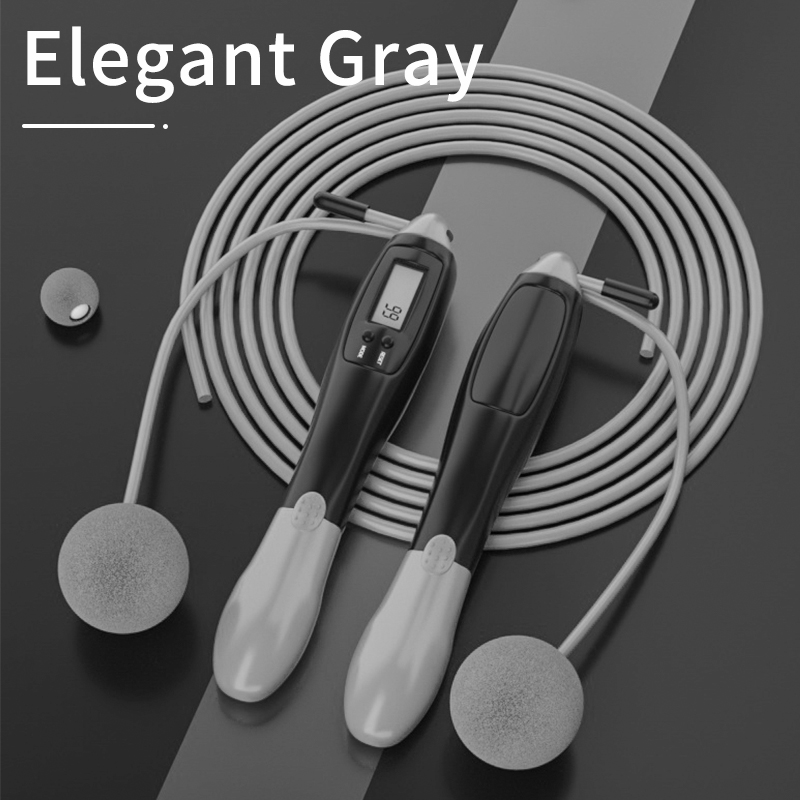 Smart Cable Skipping Jump Rope Electronic Intelligent Counting Wireless ...