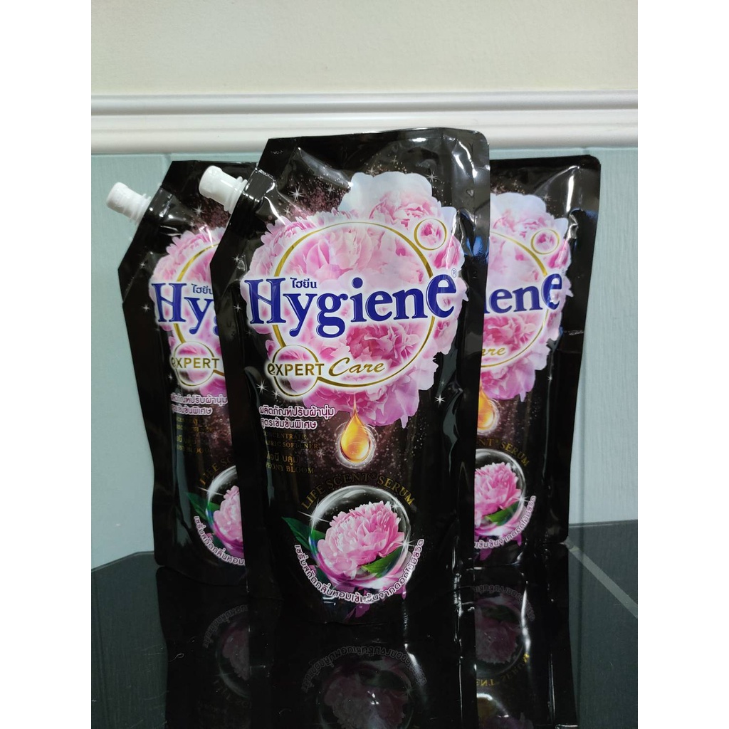 ไฮยีน น้ำยาปรับผ้านุ่ม สูตรเข้มข้นพิเศษ Hygiene Expert Care ขนาด 490 - 540 มล. X 1 ถุง - jt64 ...