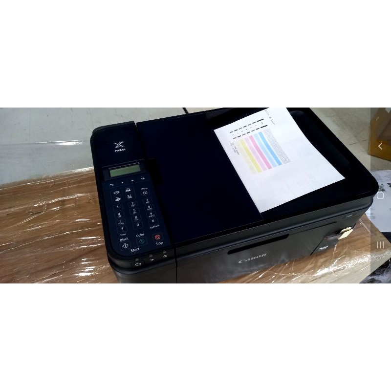 Canon E480 พร้อมติดตั้งอิ้งแท้ง(มือ 2) แสกน ถ่ายเอกสาร ปริ้นไร้ขอย พิมสองหน้ารับประกันตัวเครื่อง ...