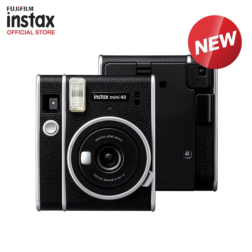 Fujifilm Instax Mini 40 Instant Film Camera กล้องฟิล์ม - ประกันศูนย์ ...