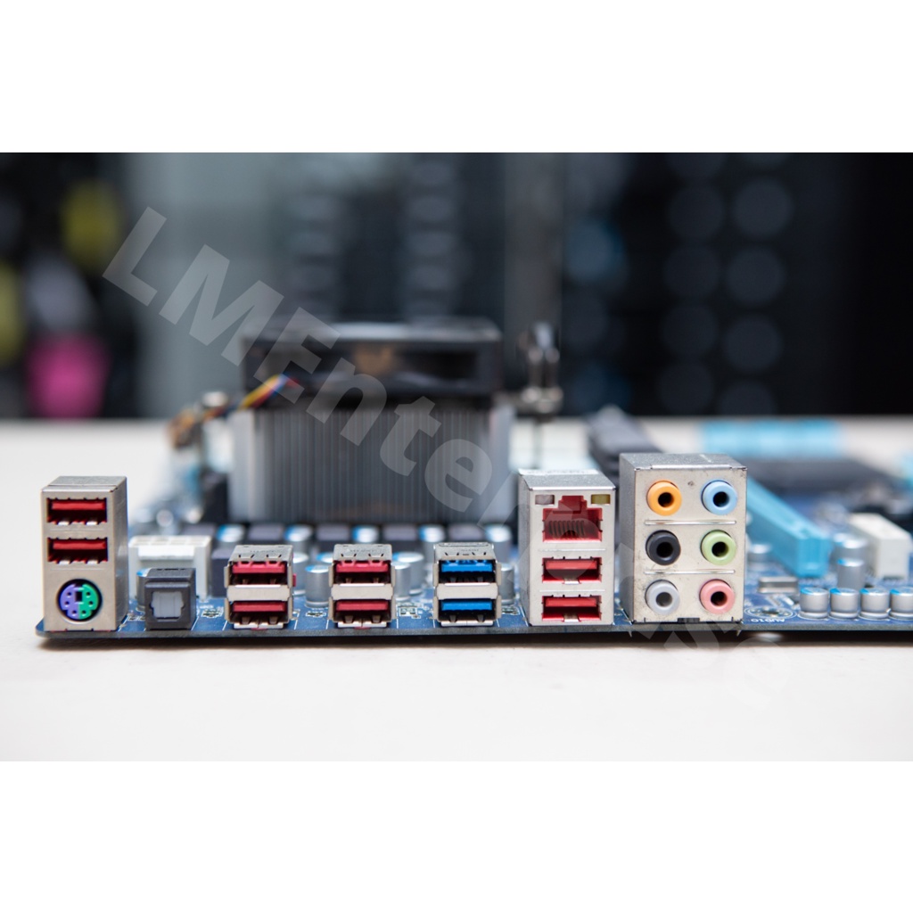 Mainboard เมนบอร์ด Gigabyte GA-970A-D3 AM3 กับ ซีพียู CPU AMD Phenom II ...