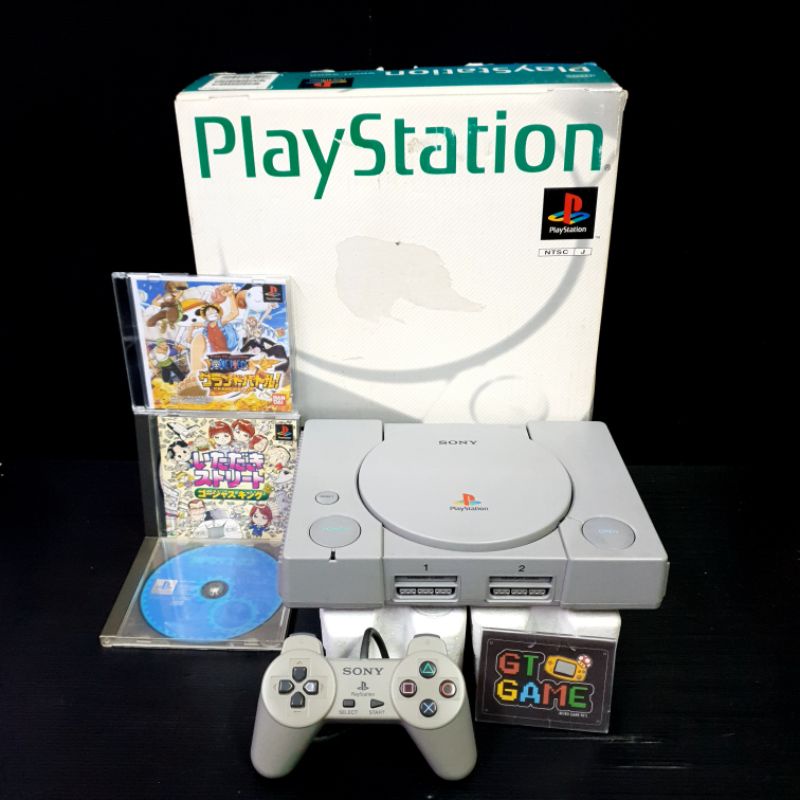 PS1 (Play Station 1) SCPH-5500 90 Japan 110 v. NTSC-J Boxedงานกล่อง PS1 ...