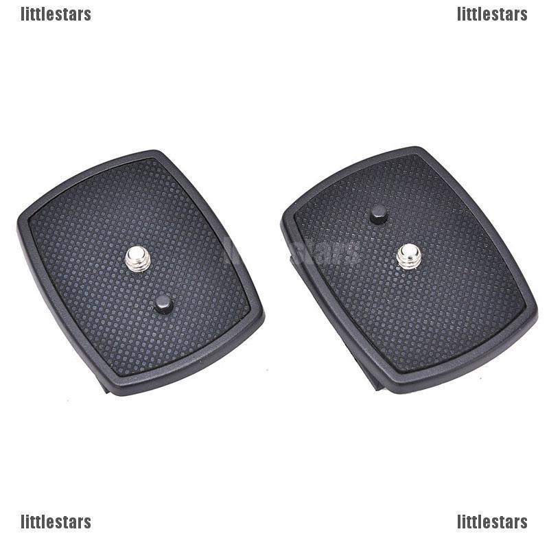 {LUV} 2pcs Tripod Quick Release Plate Screw Adapter Mount Head DSLR ...