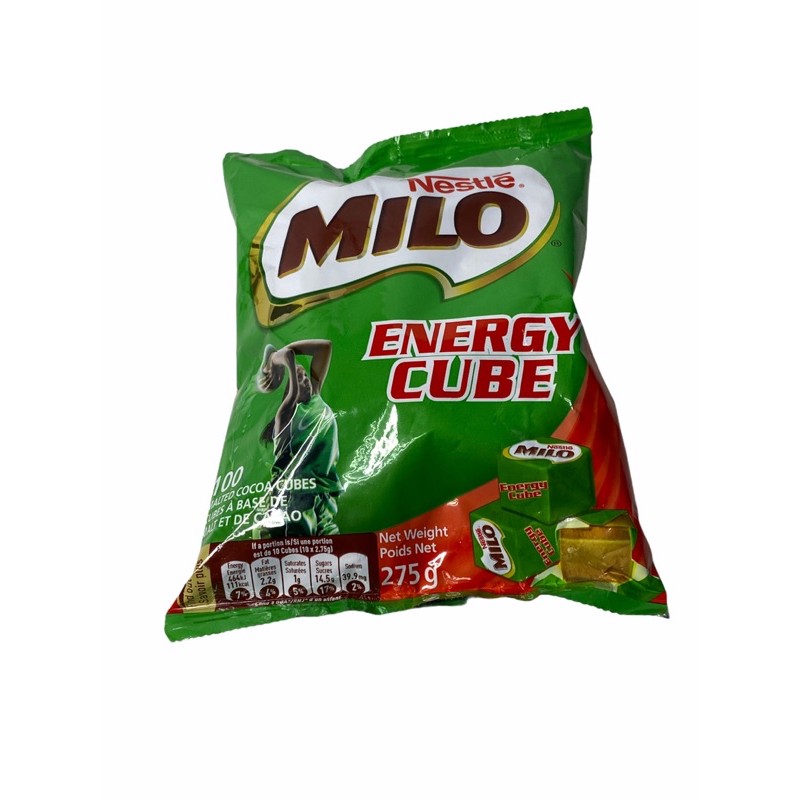 MILO CUBE ไมโลคิวบ์ สินค้านำเข้าจากมาเลเซีย..275g ,100เม็ด 1แพค/บรรจุ ...