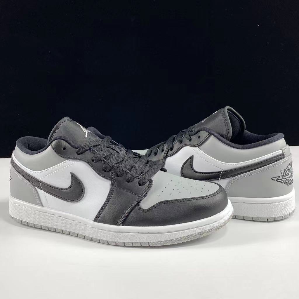NIKE AIR JORDAN 1 LOW SHADOW TOE GREY AJ1 AJ Black Grey - _79lwzj8mg ...