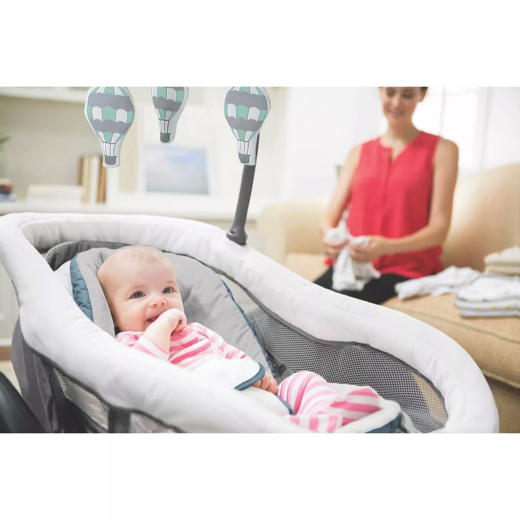 Graco เปลไกวสำหรับเด็ก Dreamglider เปลโยก เปลไกวไฟฟ้า เปลไกว แบบตั้ง ...