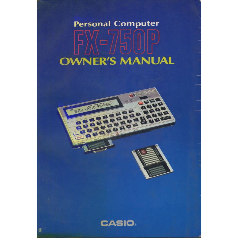 Casio FX-750P Vintage อายุ 35 ปี Made in Japan สภาพ 95% - chalot6218 ...