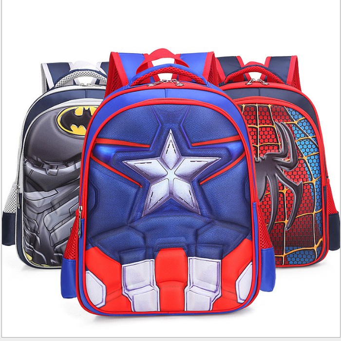Stereo Hard Shell schoolbag Backpack cartoon boy kids Shoulder Bag A7AU ...