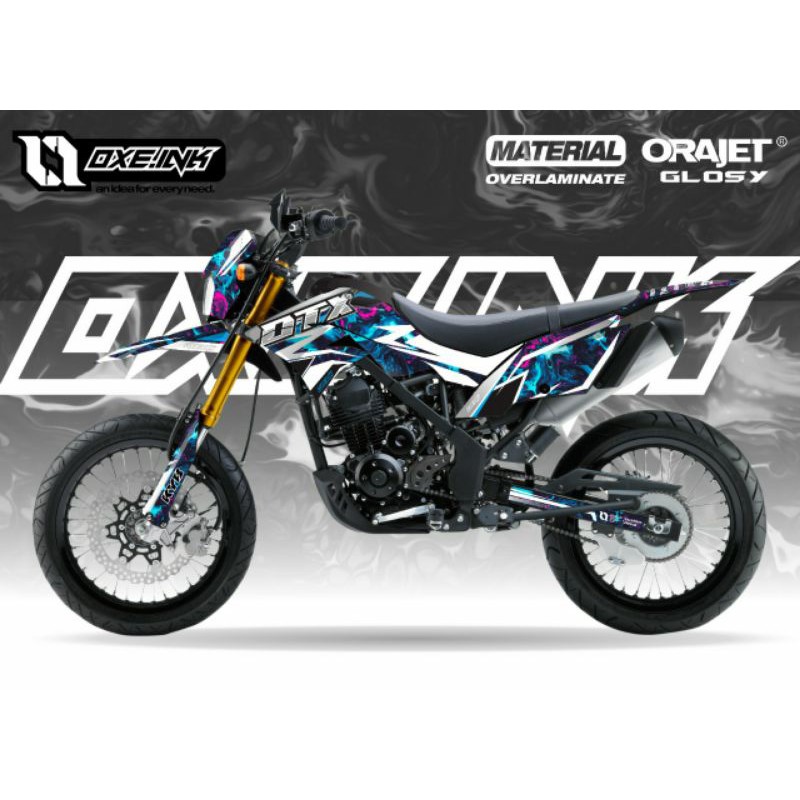สติ๊กเกอร์ Livery Klx Dtracker 2016 สําหรับติดตกแต่ง | Shopee Thailand