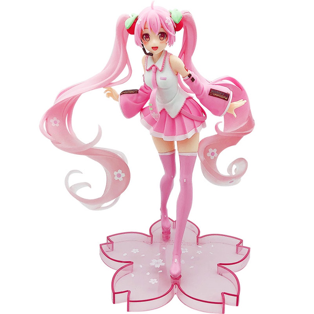 ♬Hatsune Miku 20cm Doll Gift Collection Model Anime Cake Topper Decor ...