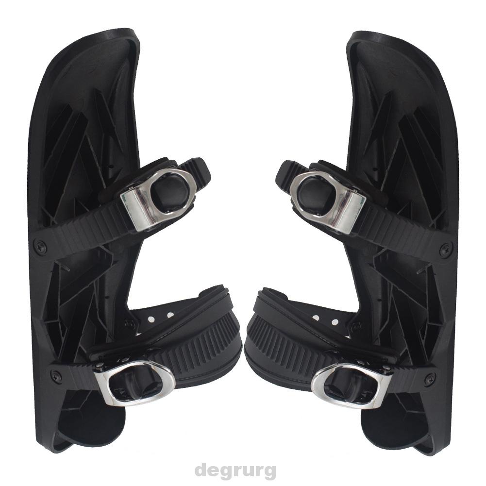 1 Pair Nylon Sports Portable Winter Non Slip Protection Skiing Outdoor ...