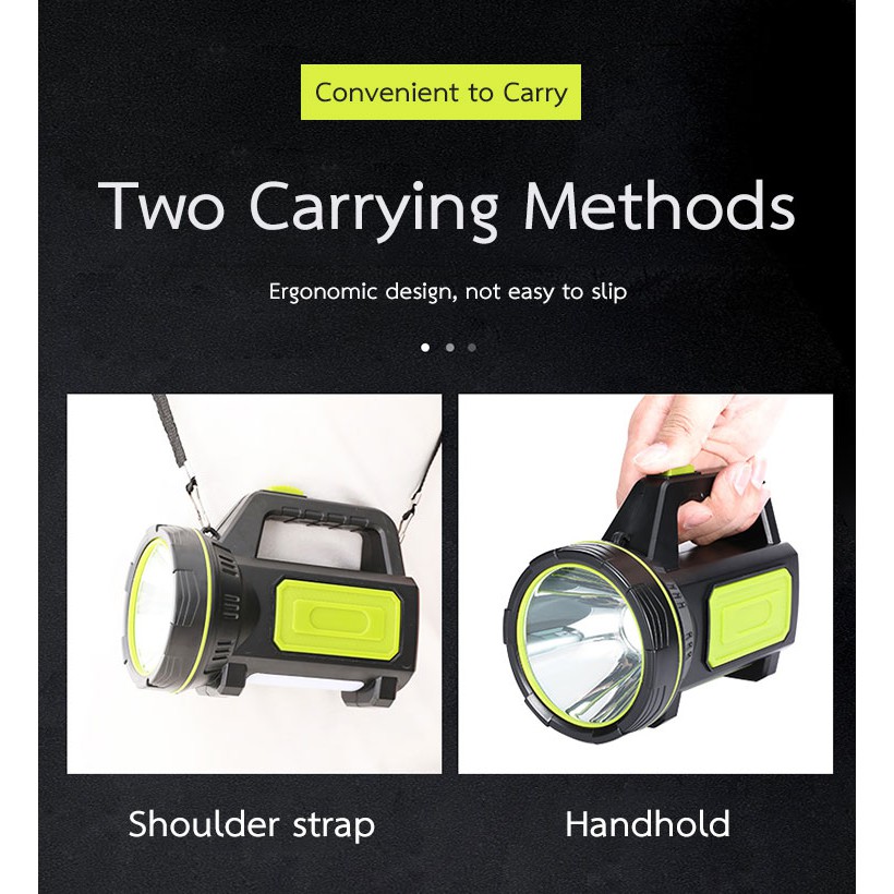 Multifunctional Portable Led Searchlight Strong Light Rechargeable ...