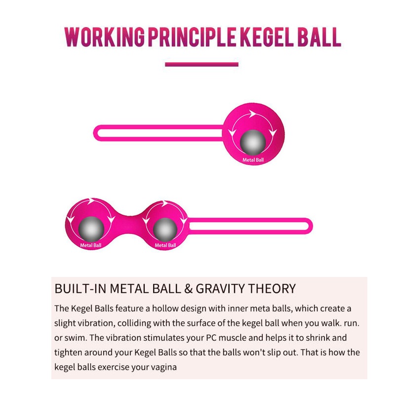 ซิลิโคนสมาร์ทบอลของเล่นสำหรับผู้หญิงหี Geisha Ball Vibrator Kegel ลูก ...