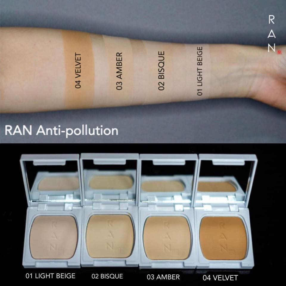 แป้ง Ran Mini Retouch Powder SPF20 PA+++ แป้งรันมินิ [Anti Pollution ...