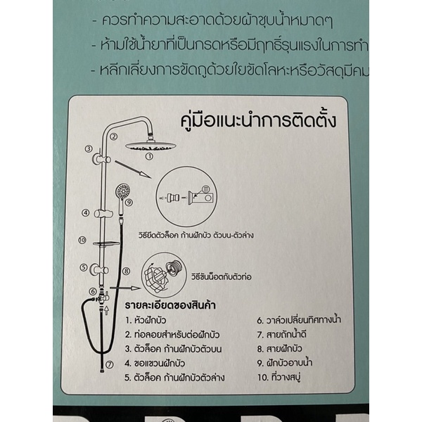ฝักบัวอาบน้ำถูก ดี ICON แบบกลม สีดำ ( Matt Black)Ran shower คุณภาพดี ...