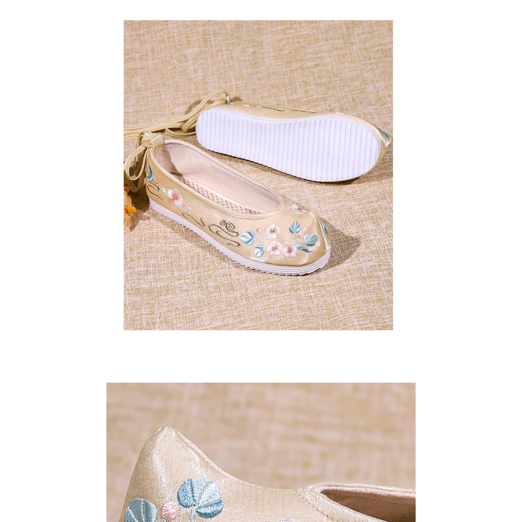 Lan Please Sheng รองเท้าสไตล์โบราณ - yoyoco06s.th - ThaiPick