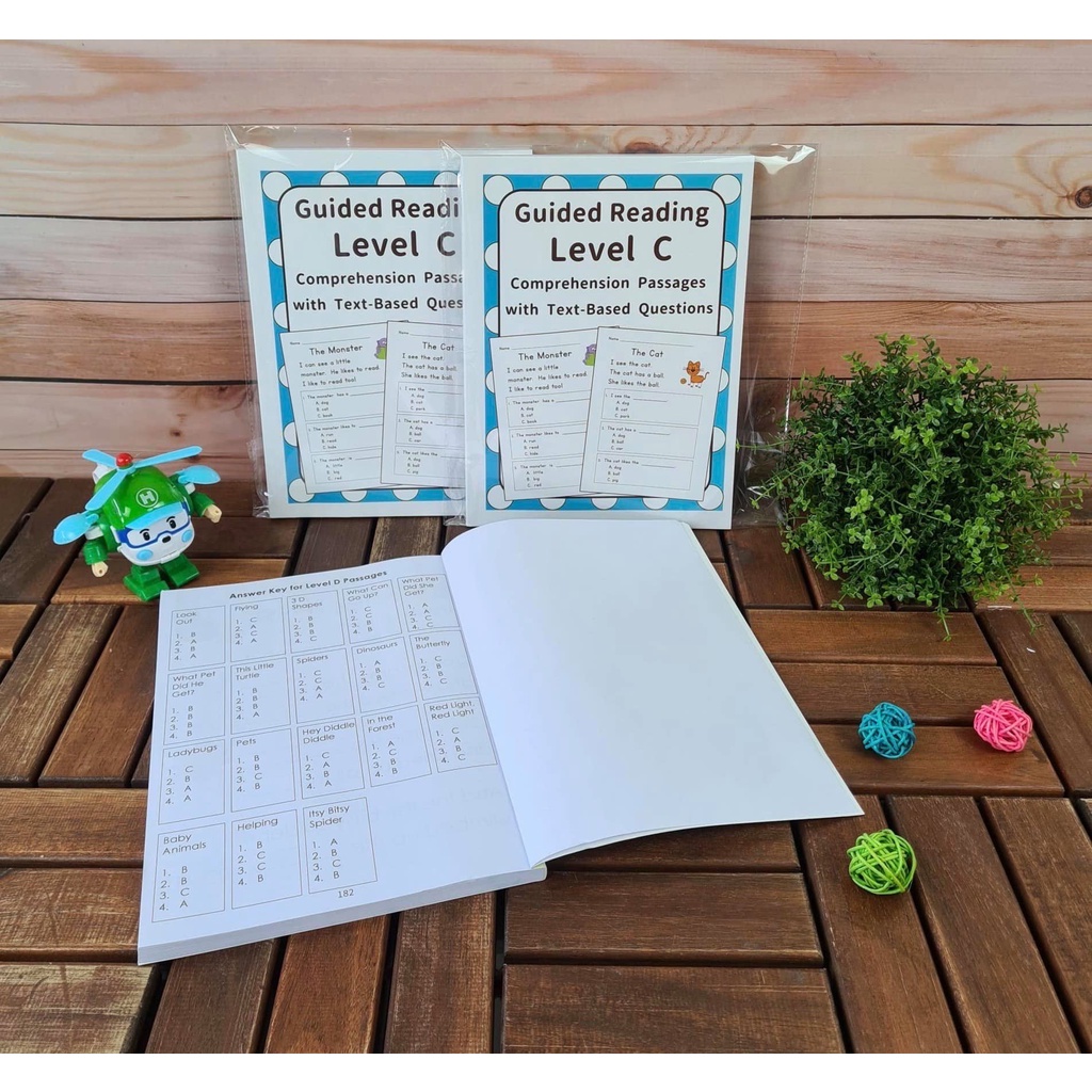 แบบฝึกทักษะภาษา Guided Reading Level C - kids.zone - ThaiPick