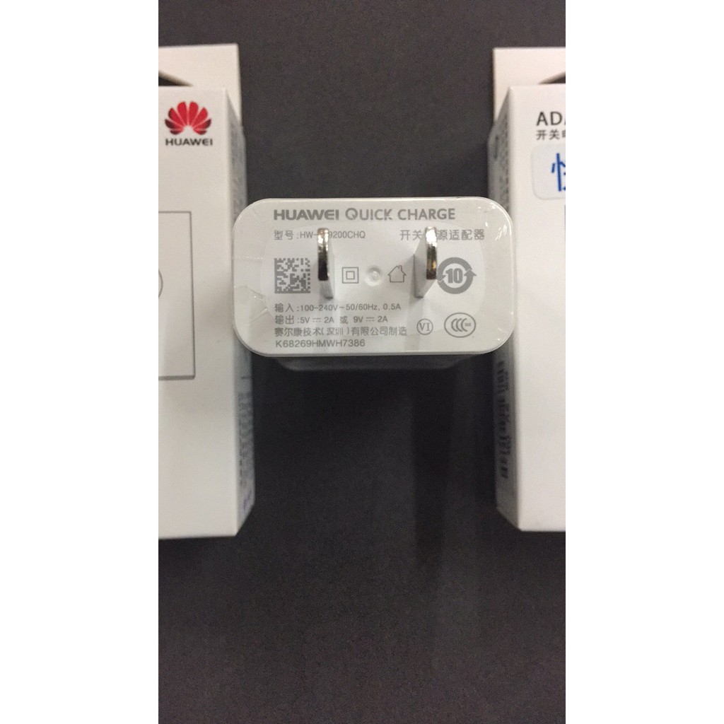 HUAWEI Adapter หัวชาร์จไว 9V2A Quick Charge 2.0 และ HUAWEI สายชาร์จ ...