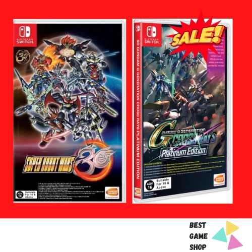 SUPER ROBOT WARS 30 SD GUNDAM G GENERATION CROSS RAYS Nintendo Switch ...