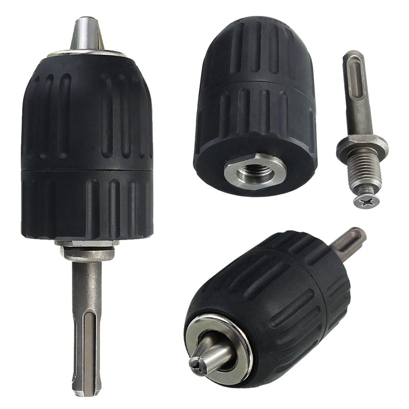 2-13mm Keyless Impact Drill Chuck Hand Tool With Lock And SDS Adaptor ...