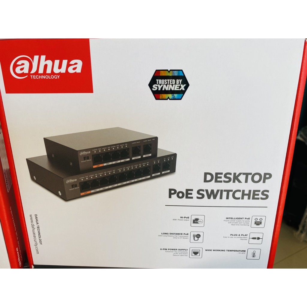 DAHUA POE switch รุ่น PFS3010-8ET-96 8port 2uplink - maykanchana.21 ...