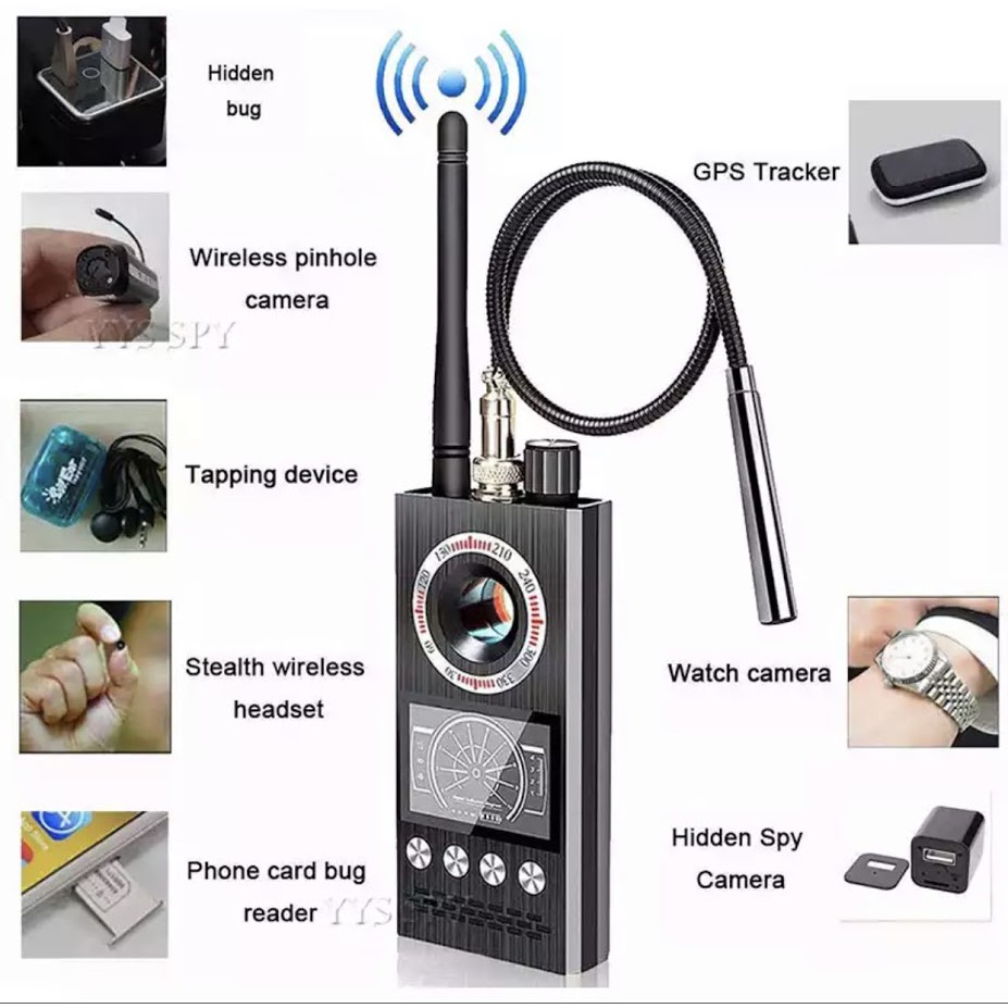 ใหม่ล่าสุด เครื่องตรวจจับป้องกัน-spyer K68 กล้อง GSM เครื่องค้นหา BUGเสียงจี ป้องกันป้องกันการรบ ...