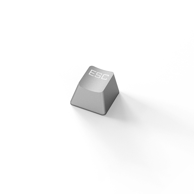 คีย์บอร์ด:Mechanical Keyboard Metal Keyca ESC ersonality Single ...