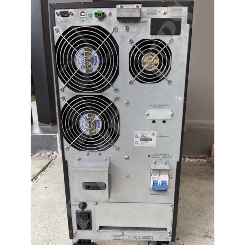 UPS (เครื่องสำรองไฟ) Cleanline รุ่น T-6000 ขนาด 6KVA/4800W เครื่องมือ ...