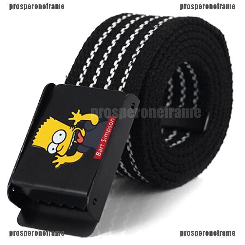 Pro เข็มขัดผ้าใบ Simpson สำหรับผู้ชายและผู้หญิง - prosperoneframe.th ...
