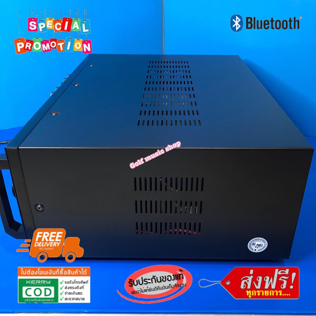 POWER AMPLIFIER AV-3318 K เพาเวอร์แอมป์ขยายเสียง แอมป์ขยายเสียง มี ...