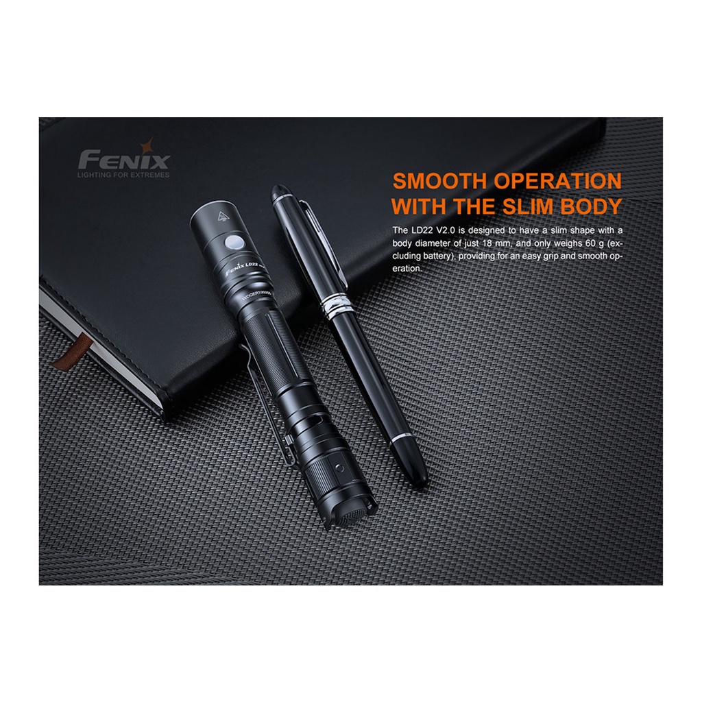 ไฟฉาย Fenix LD22 V2.0 Compact EDC Flashlight - 800 Lumens สินค้ารับ ...