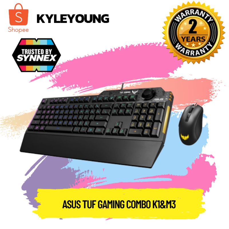 สินค้ามือ1 พร้อมส่ง ASUS TUF Gaming Combo K1M3 ของแท้ มือ1 ประกันศูนย์ ...