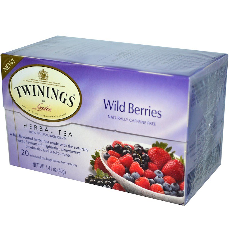ขายแยกซอง 2กรัม Twinings Herbal Tea Wild Berries Caffeine Free ...