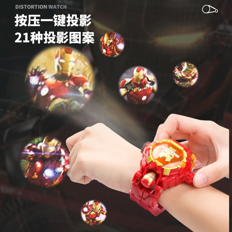 นาฬิกาอิเล็กทรอนิกส์เรืองแสงกันน้ำ Ultraman deformed electronic watch ...