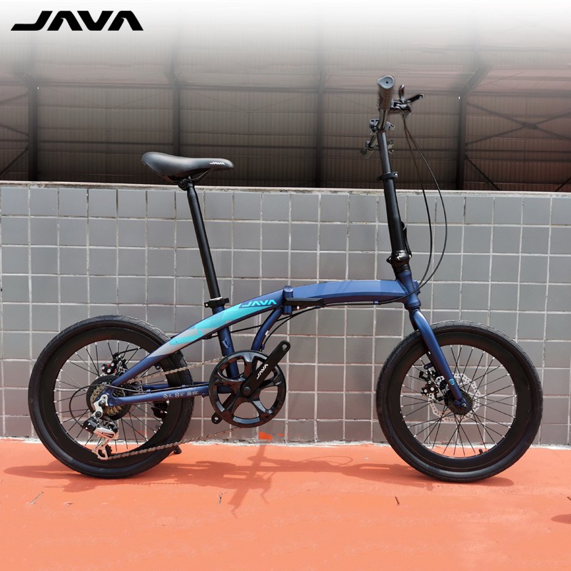 NEW JAVA ZELO Folding Bicycle 20-inch 7-Speed Shimano TX30 Aluminum ...