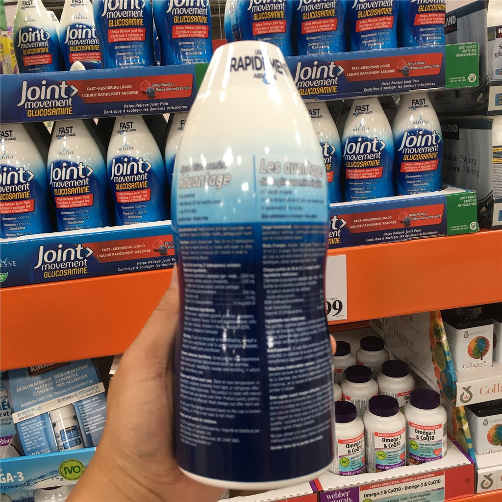 Canada Wellesse Joint Liquid Glucosamine Bone Strength Collagen ...