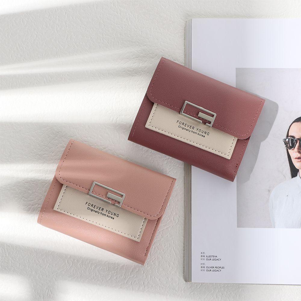 FUTURE Fashion Purse Women Coin Clutch Short Wallet Mini Square PU ...