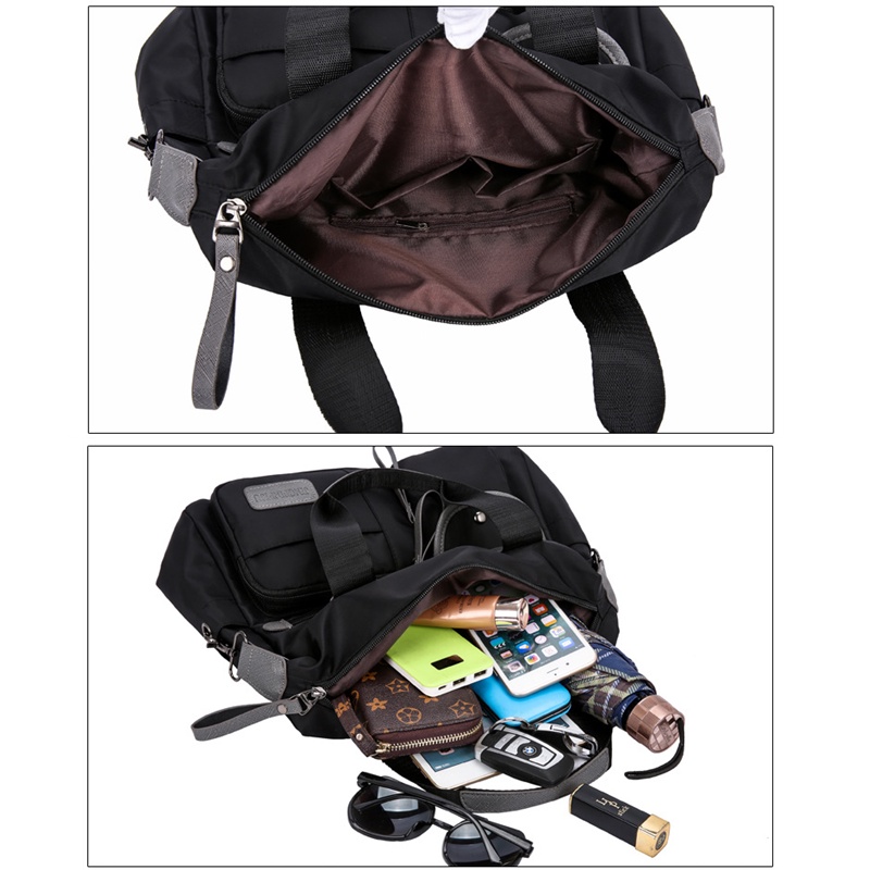 w2022 Women Shoulder Bag Nylon Handbags Waterproof Crossbody Bag Large ...