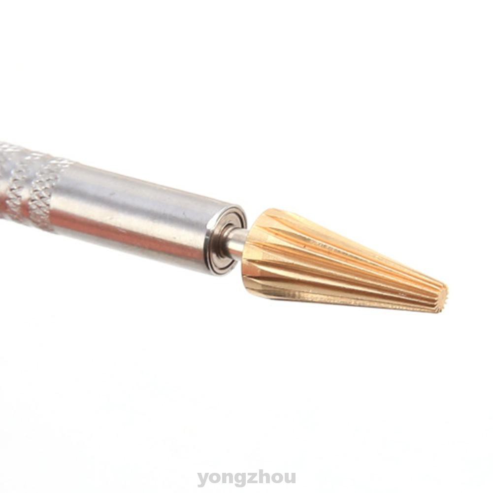 Multifunction Rolling Metal Handheld Leather Craft Tool Quick Edge Dye ...