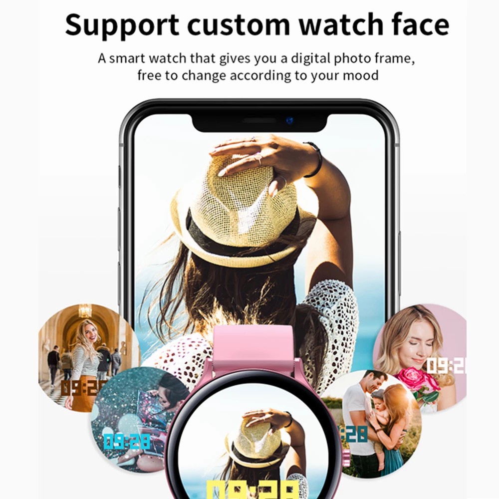 โปรเดือน 9 Dtech Smart watch รุ่น NB159 นาฬิกาบางเฉียบ การวัดอัตราการเต้นของหัวใจ วัดความดัน ...