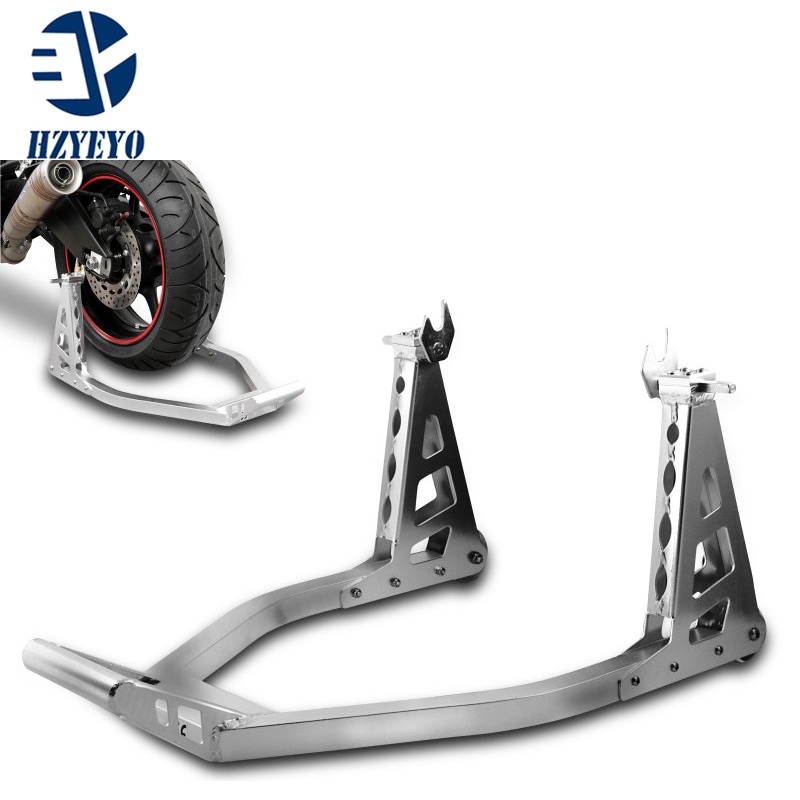 HZYEYO Aluminum Alloy Motorcycle Fear Wheel Stand amp Front Support ...