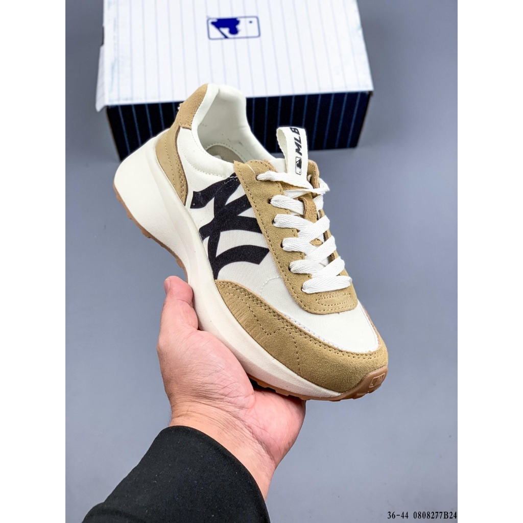 แท้ พร้อมส่งพรี 10วัน MLB Chunky Jogger สีดำ สีขาวครีม สีน้ำตาล สีชมพู สีเทา สีกรม - elfinbkk ...