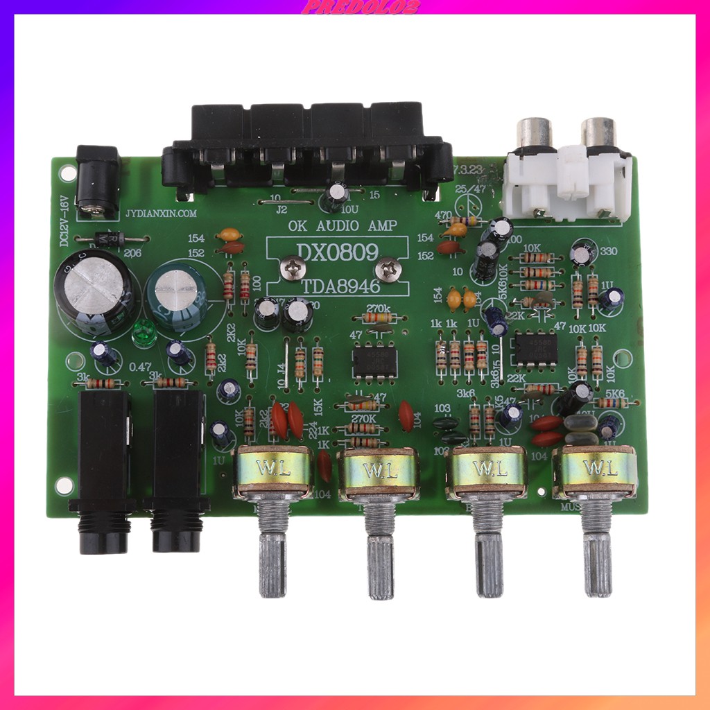 ( Predolo2 ) Dx0809 เครื่องขยายเสียงสเตอริโอ 12V 60W - predolo2.th ...