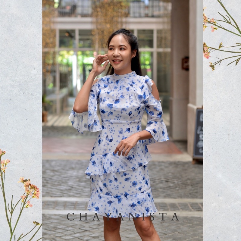 (Chayanista) พร้อมส่ง เดรสเจ้าหญิง ???????????????????????????????????? ???????????????????? เด ...