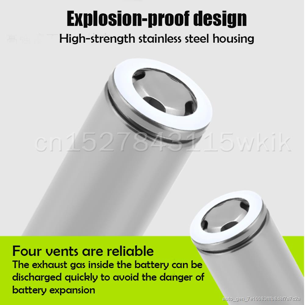 1 10PCS al Panasonic al 26650A 26650 3.7V 5000mAh Lithium Rechargeable ...