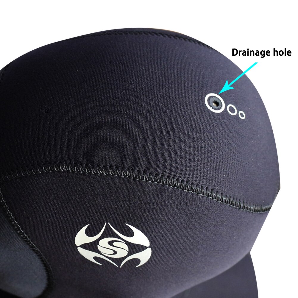 SLINX 3mm Neoprene Scuba Diving Cap With Shoulder Snorkeling Equipment ...