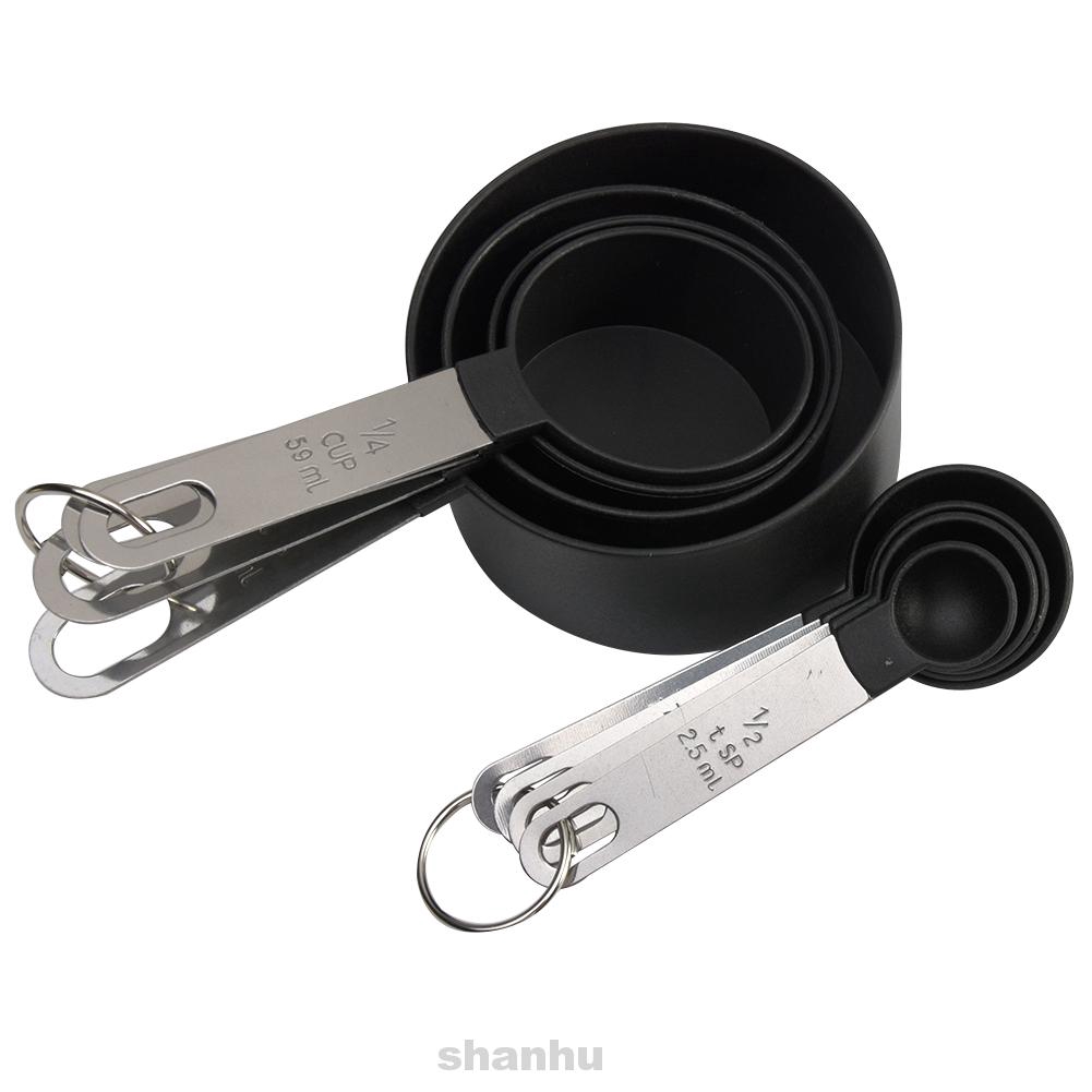 8pcs/set Measuring Cups Spoons Set Professional Cooking DIY Baking ...